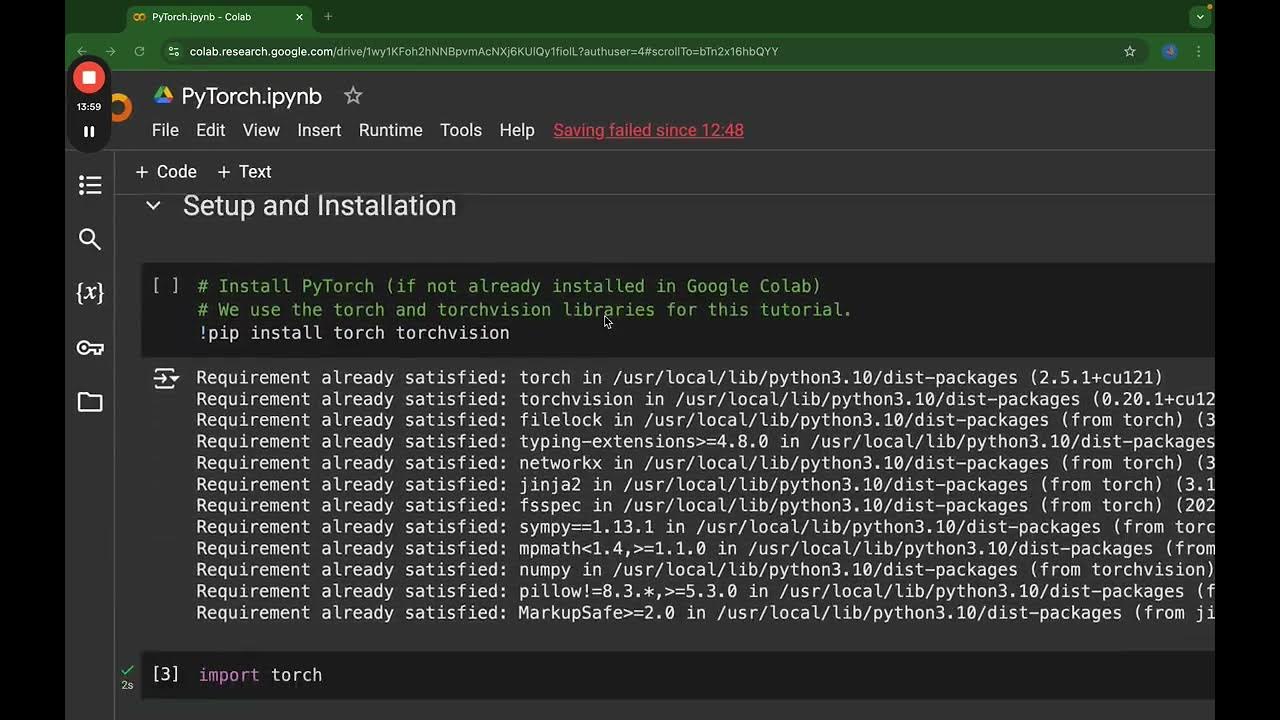 PyTorch Essentials: A Beginner's Hands-On Guide - YouTube
