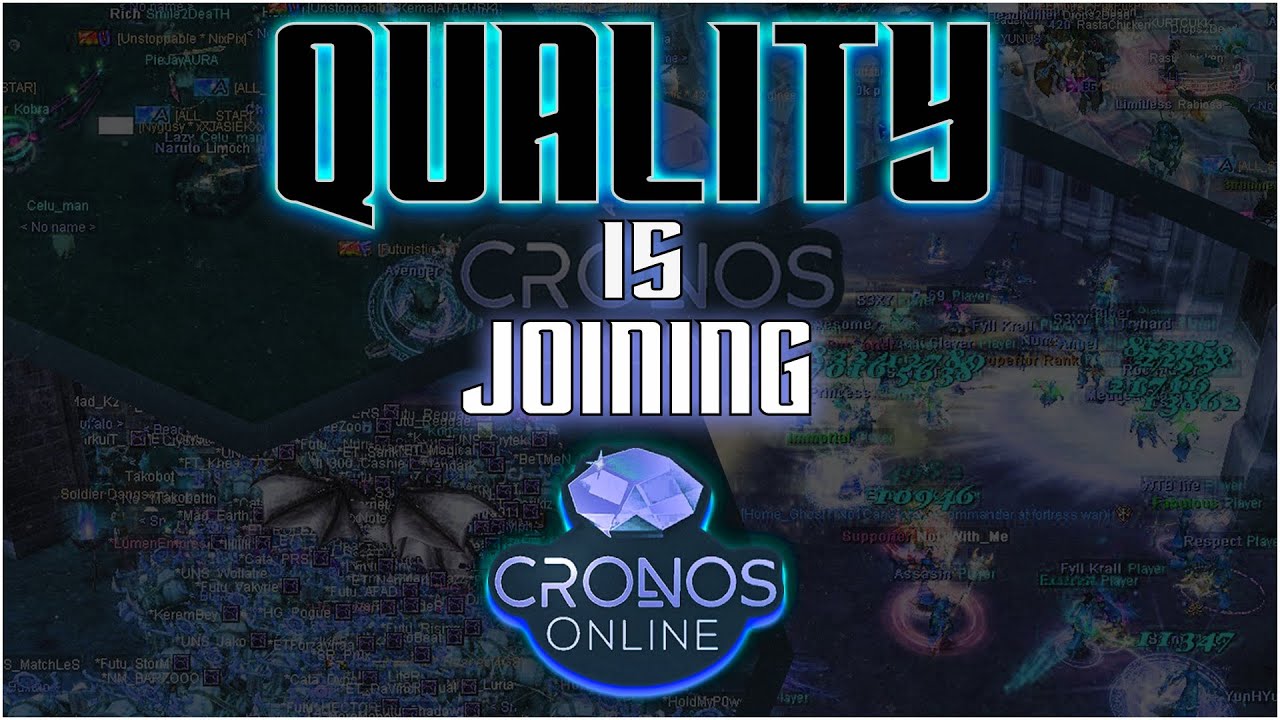 [Quality] is joining Cronos Online! - YouTube