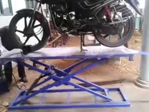 Two wheeler repair table,two wheeler lift and ramp-GREENMOTORZS ...