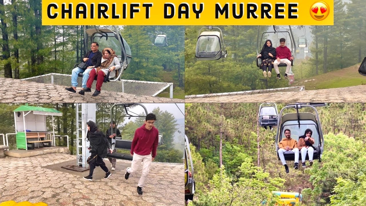 Patriata Chairlift & Cable Car 🚠 with Family 😍 | Murree 🇵🇰 - YouTube