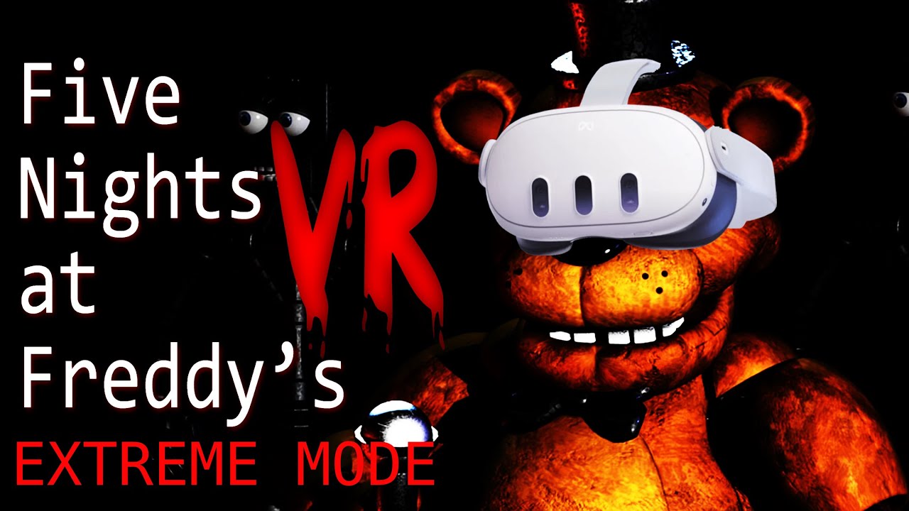 FNaF VR *HARD MODE* With VIEWERS! - YouTube