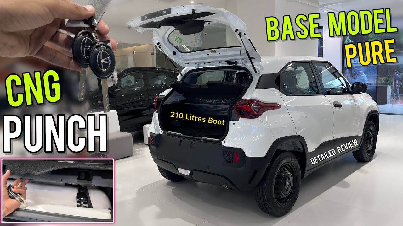 2023 Tata Punch Cng Base Model Review 🔥 Price, Features, Specs & All ...