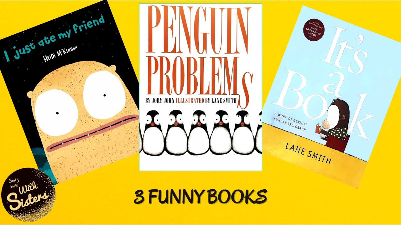 💚3 funny books | Read Aloud for Kids - YouTube