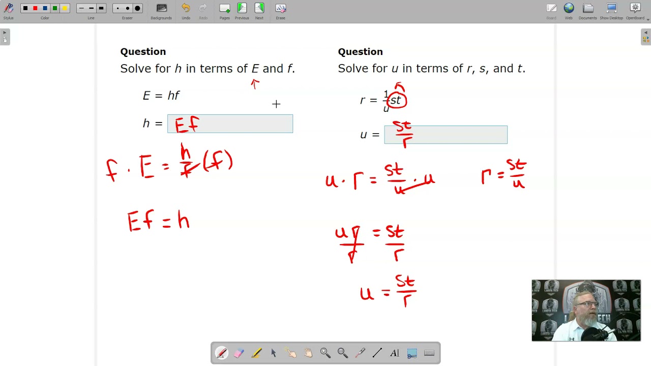 IXL A1 I 9 Rearrange Multi Variable Equations WSJ YouTube IXL A1 I 9 Rearrange Multi Variable Equations WSJ YouTube