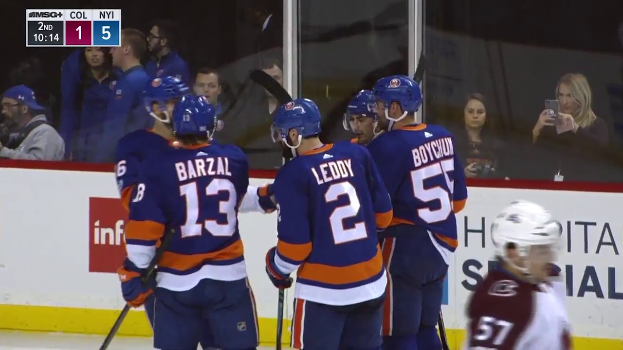 Colorado Avalanche vs New York Islanders November 05, 2017 Game ...