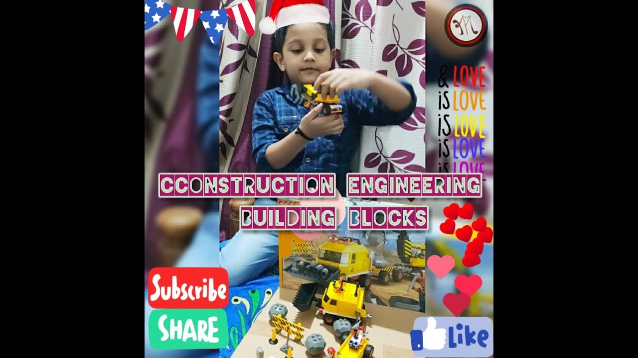 UNBOXING CONSTRUCTION ENGINEERING BLOCKS & ITS CONSTRUCTION SITE ...