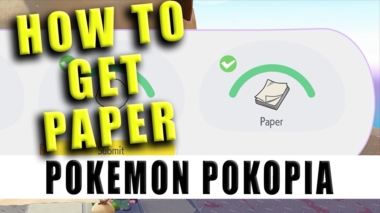 How to get Paper Pokemon Pokopia - Where to find Paper for the ...