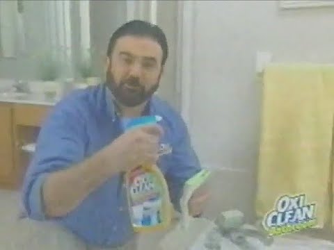 Billy Mays - OxiClean Bathroom Cleaner (2006) - YouTube