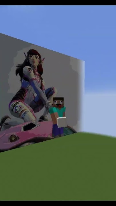Dva In Minecraft Noob Vs Pro Vs Hacker Minecraft Pixel Art Pixelart Dva Shorts Youtube