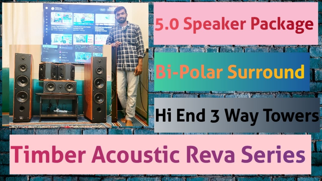 Timber Acoustic Reva Series 5.0 Speakers - YouTube
