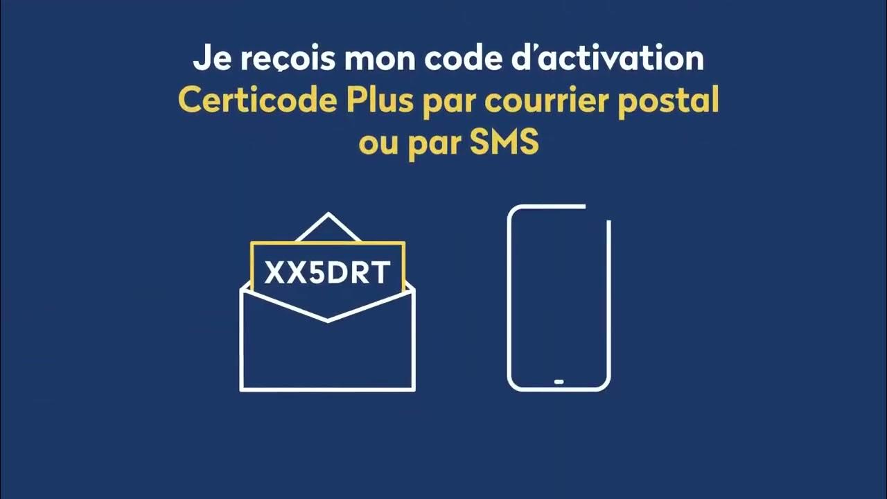 Certicode Plus Pro Activation I La Banque Postale - YouTube