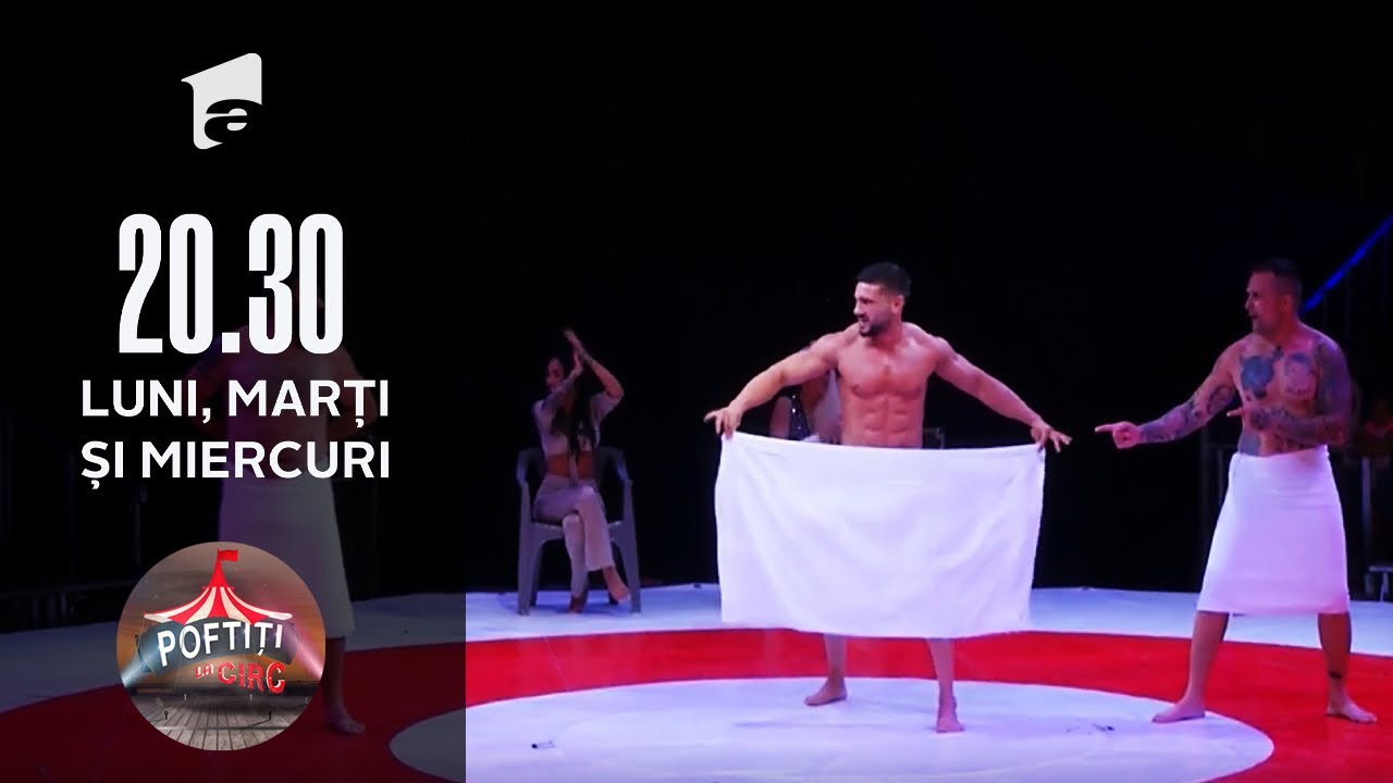 Poftiți la circ | Dorian Popa și Edi Stancu au renunțat la haine! - YouTube