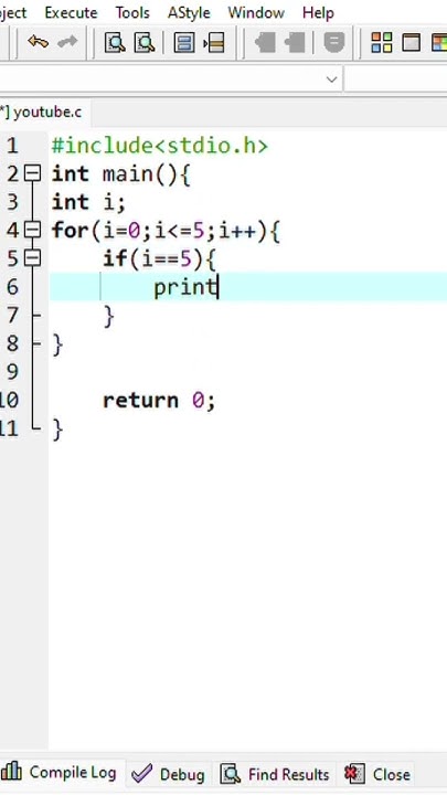 Loop In C Language Shorts Clanguage Coding Cprogrammingcode Coder Programmingfundamentals