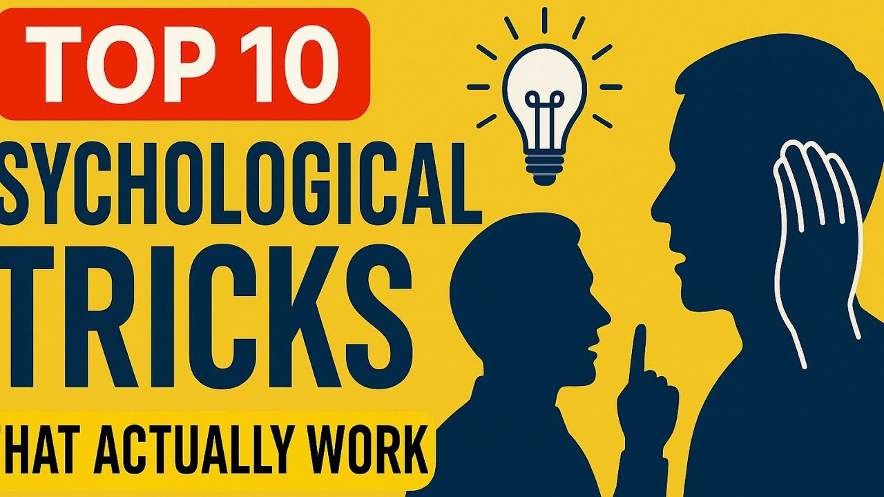 Top 10 Psychological Tricks That Actually Work | Boost Your Mind ...