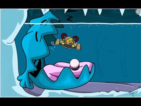 club penguin atrapar la gran perla - YouTube