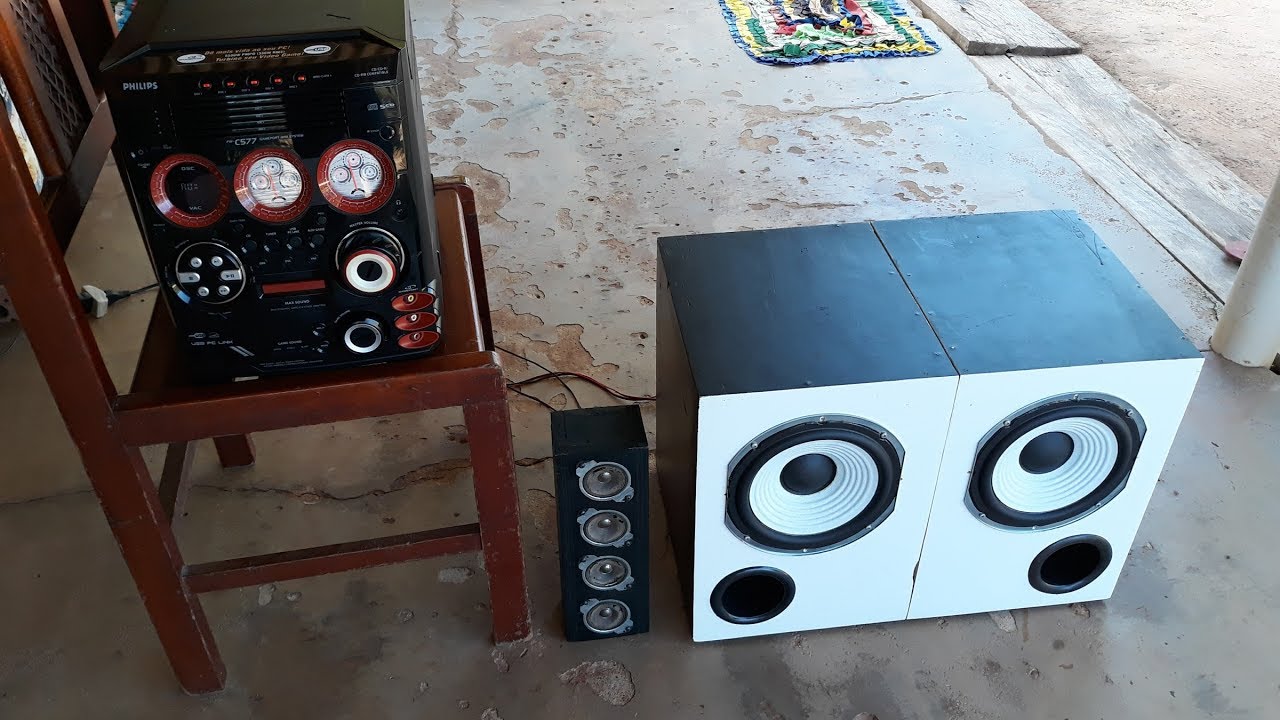 Philips Fw C577 tocando em local aberto - YouTube