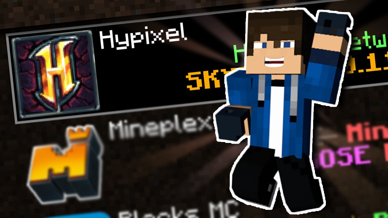 I Played Minecraft Hypixel For The FIRST Time EVER! (Minecraft Server ...
