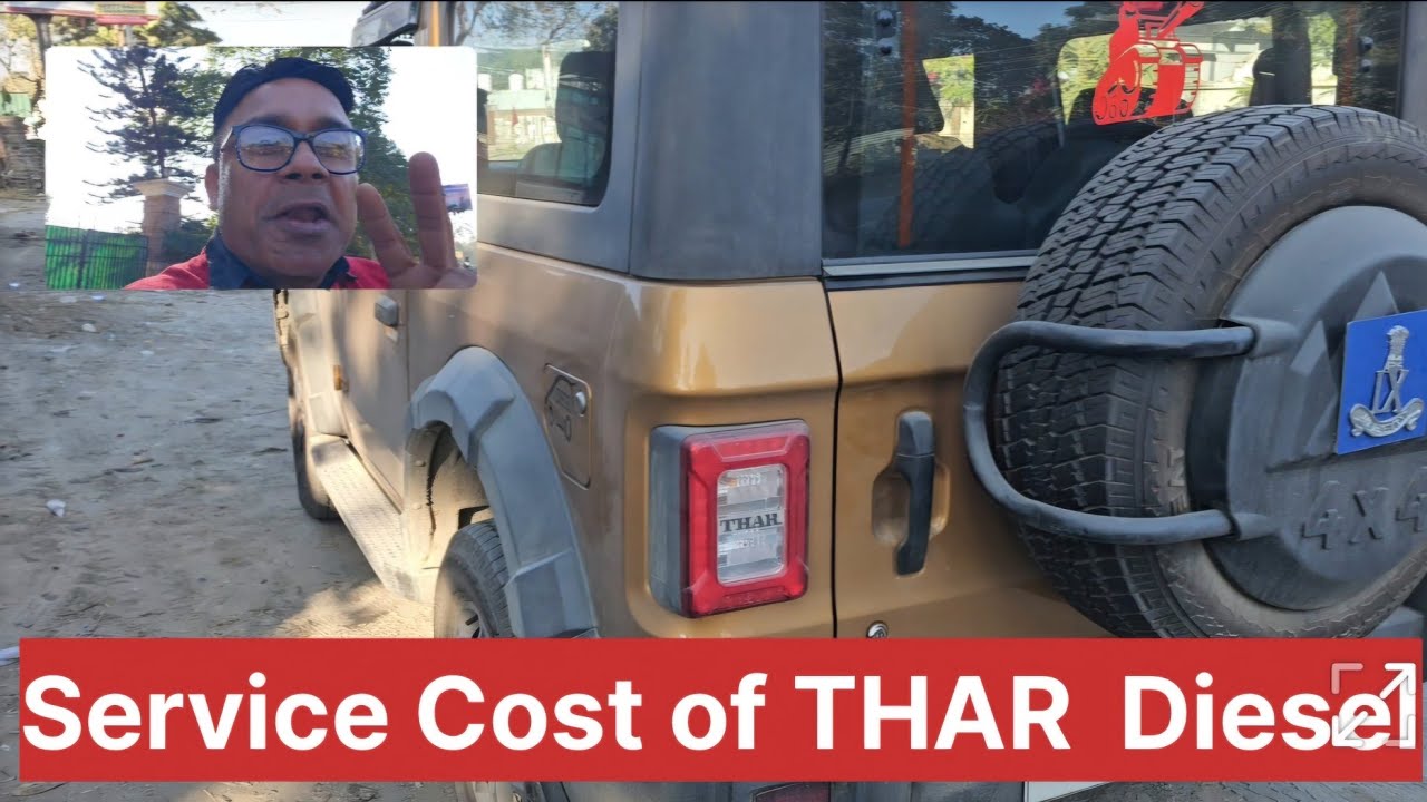 THAR Diesel Manual 4×2 Service Cost ? - YouTube