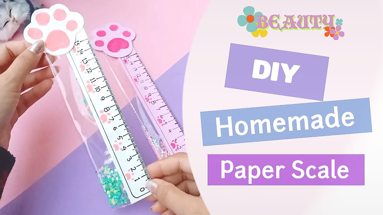 How to Make Paper Scale / Back to School / Origami craft with paper ...