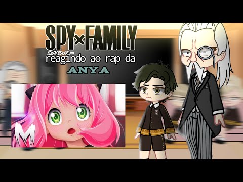 Escola Eden reagindo ao Rap da Anya - NÃO ME ABANDONE (Gacha club) Spy x Family