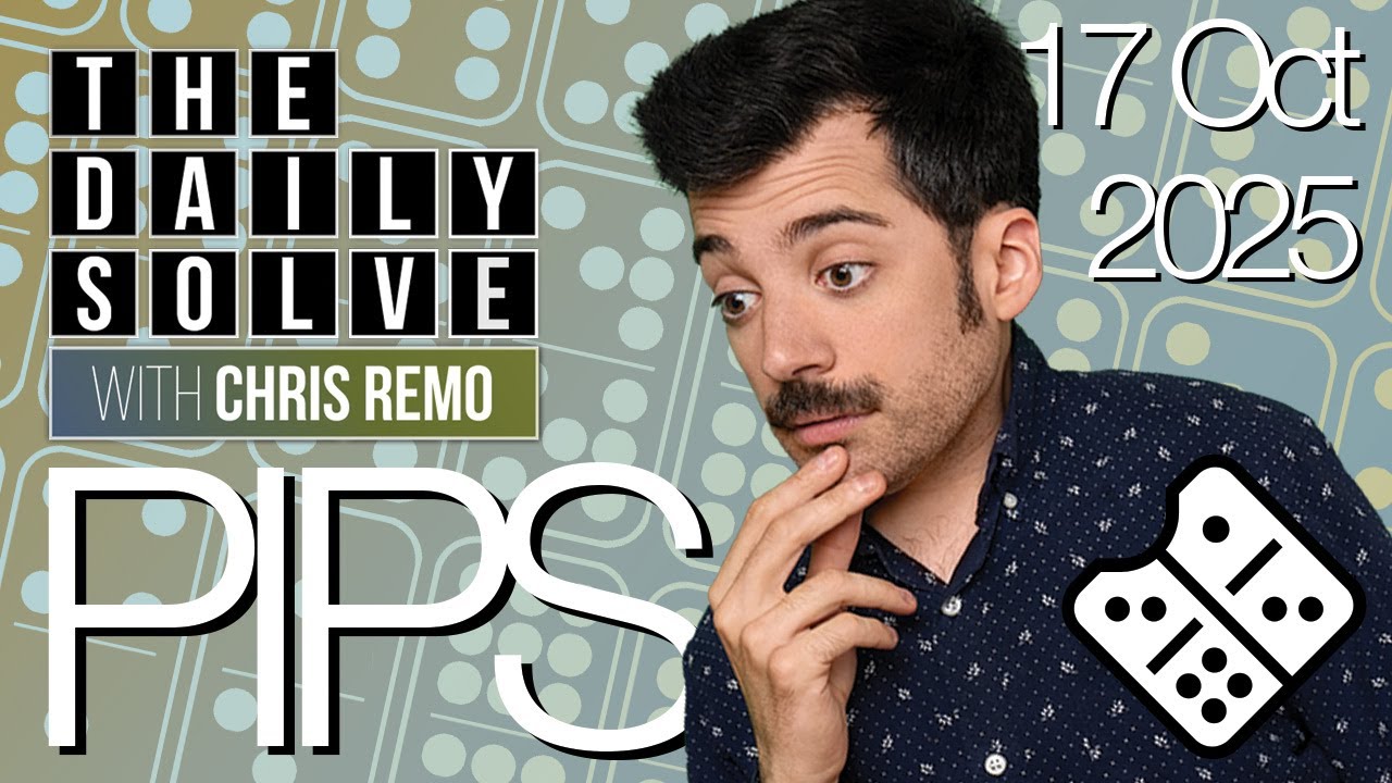 Pips - NYT Domino Puzzle Game - 17 October 2025 - YouTube