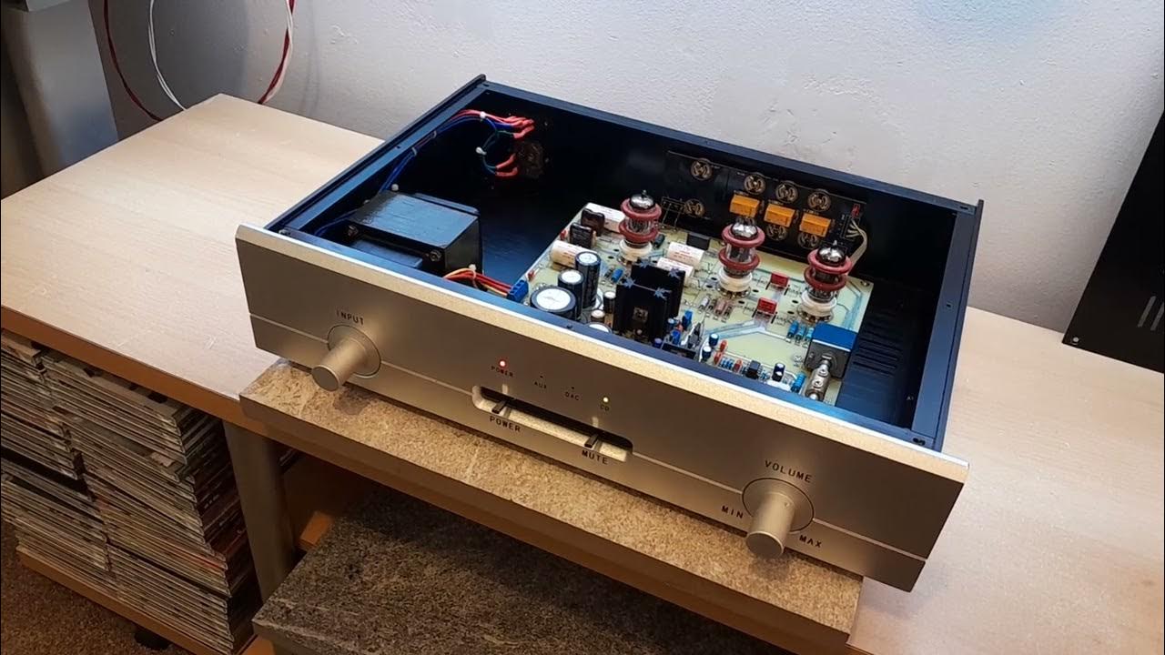 Marantz 7C Preamplifier Clone, 12AX7, By Abin Audio Workshop. - YouTube