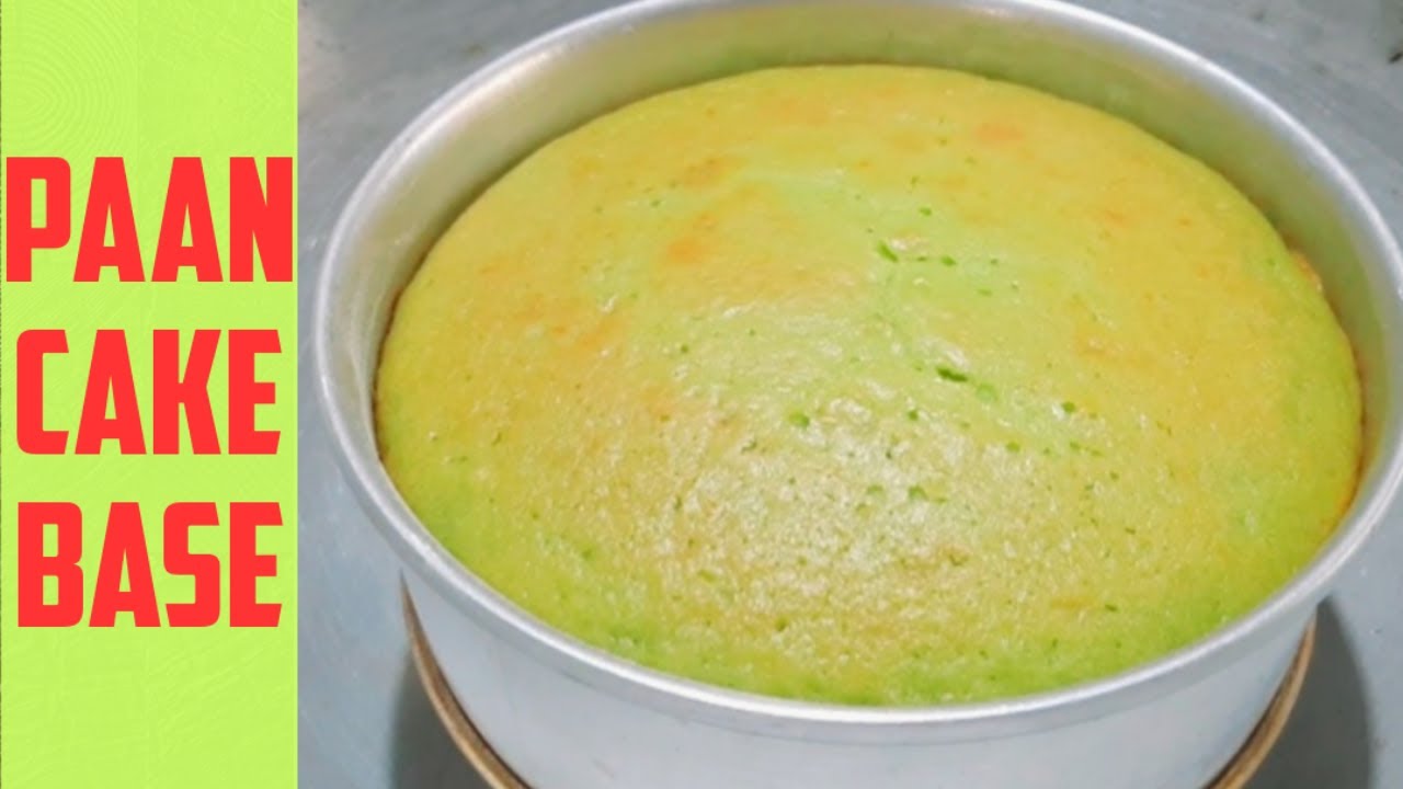 paan cake | paan cake recipe | eggless cake recipe | paan cake sponge ...