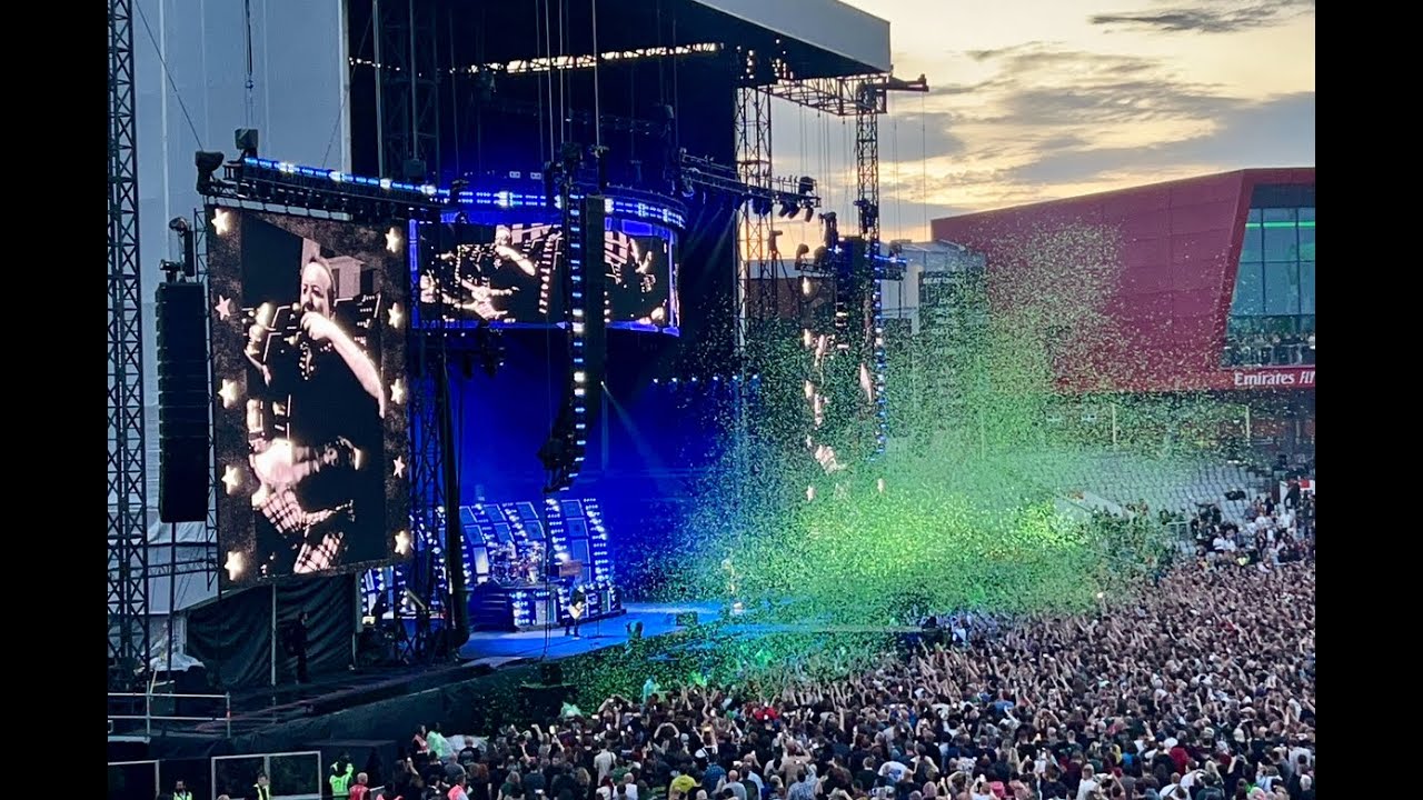 Homecoming - Green Day, Emirates Old Trafford Manchester, 21st June ...