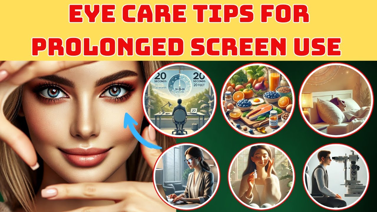 Eye Care Tips for Prolonged Screen Use - YouTube