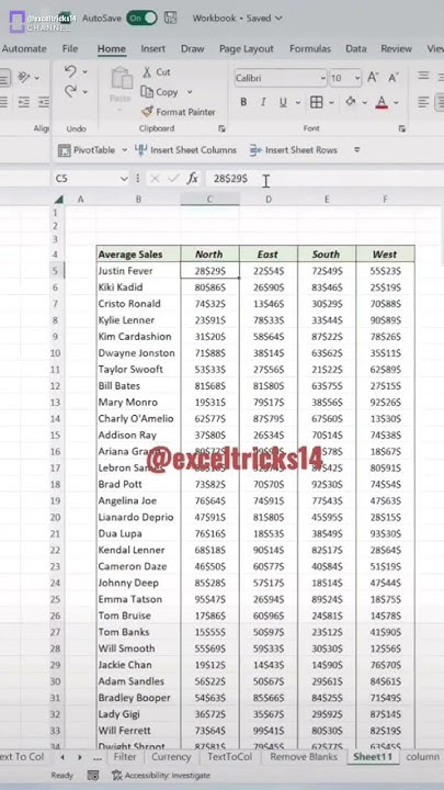 How to Replace errors in excel | Clean up Messy data with this shortcut | Find & Replace - YouTube