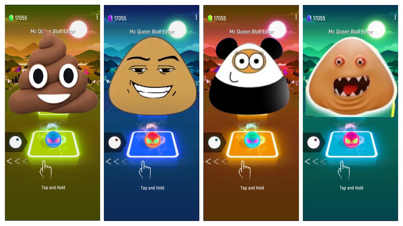 Poop Pou 🆚 Pou 🆚 Collection 🆚 Pou Koplo - Coffin Dance 🎶 Tiles Hop Edm ...
