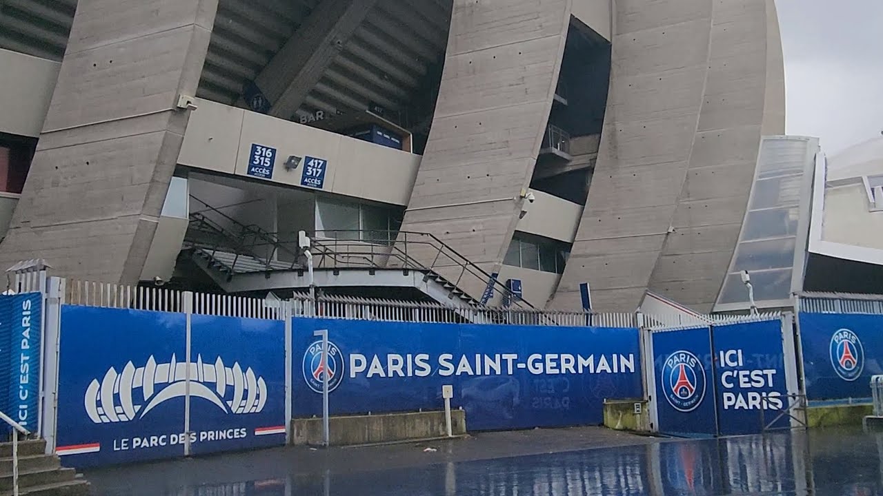 Walking around PSG Stadium, Parc des Princes | 4K 60fps | 2022-23 - YouTube