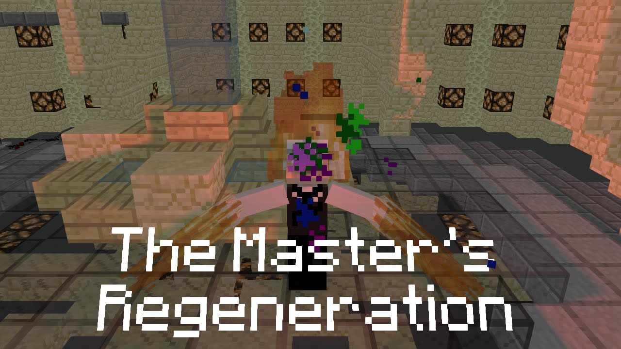 Doctor Who The Master's Regeneration (Minecraft Style) (Utopia) - YouTube