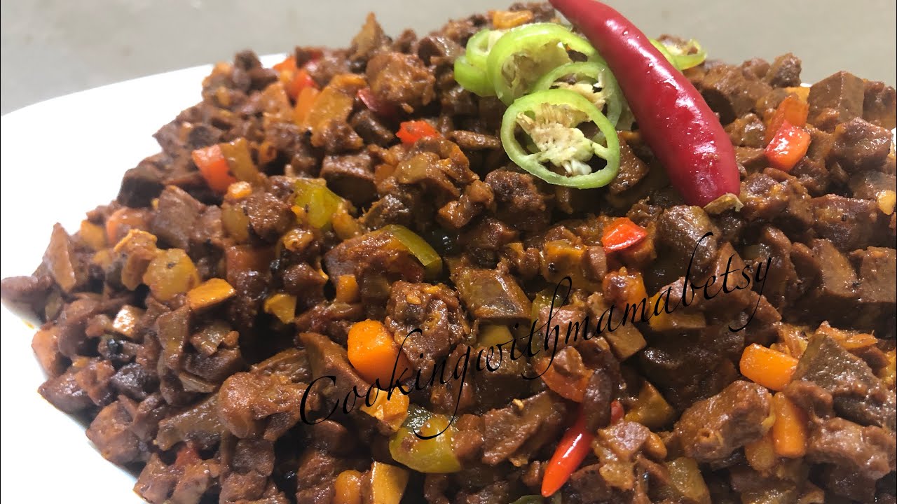 Napakasarap na Bopis ( masarap na pulutan, pwede ring pang ulam - YouTube