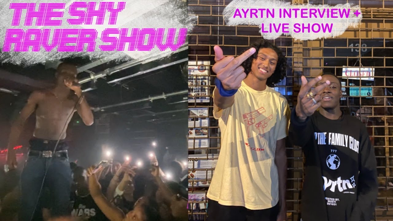 I interviewed Ayrtn at his headline show | THE SHY RAVER SHOW - YouTube
