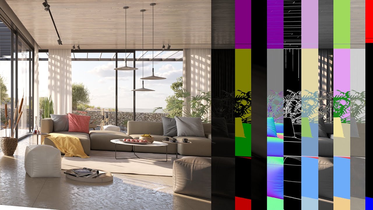 🟧RENDER ELEMENTS Como Utilizarlos? 3D MAX VRAY #vray #3dmax - YouTube