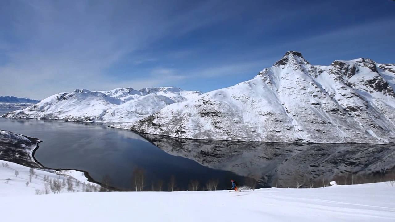Wild skiing in Northern Norway - YouTube