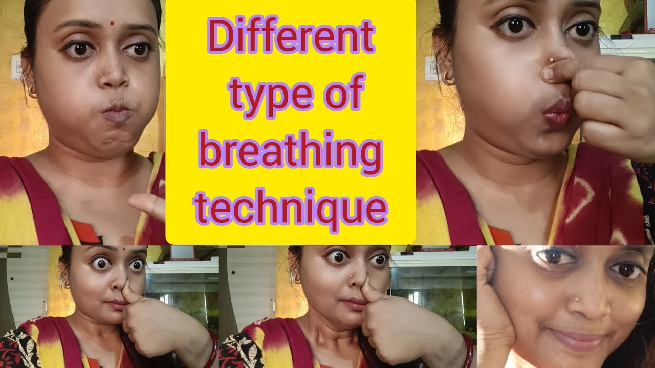 Different types of breathing techniques #breathingexercise #challenge # ...