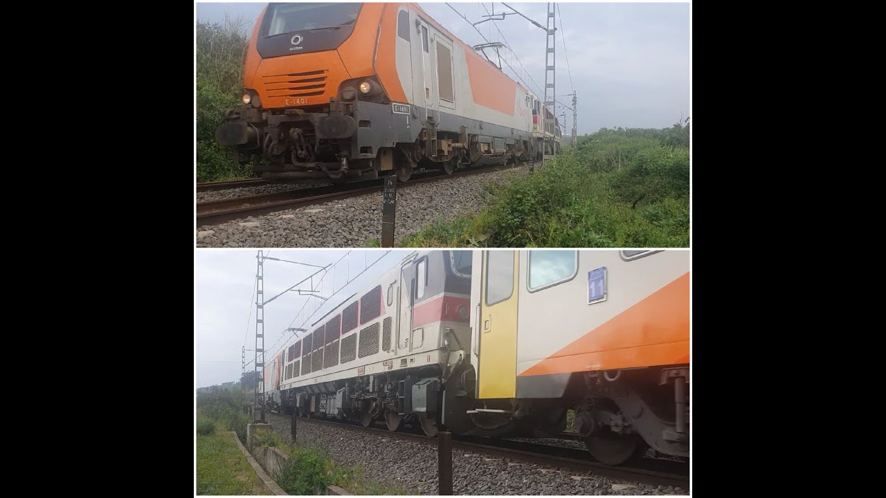 oncf E 1401 + E 1260 - YouTube