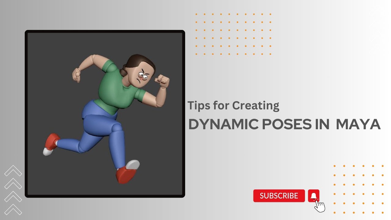 Tips for Creating Dynamic Poses in Maya - YouTube