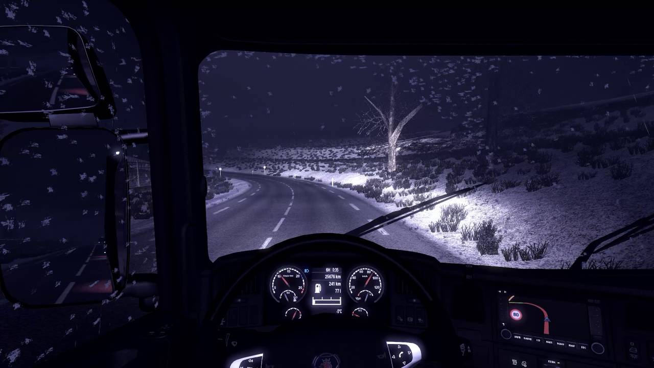 ETS2/MODS/🌎 Frosty winter - Snow, snow, snow! - PART 3 OF 3 - YouTube
