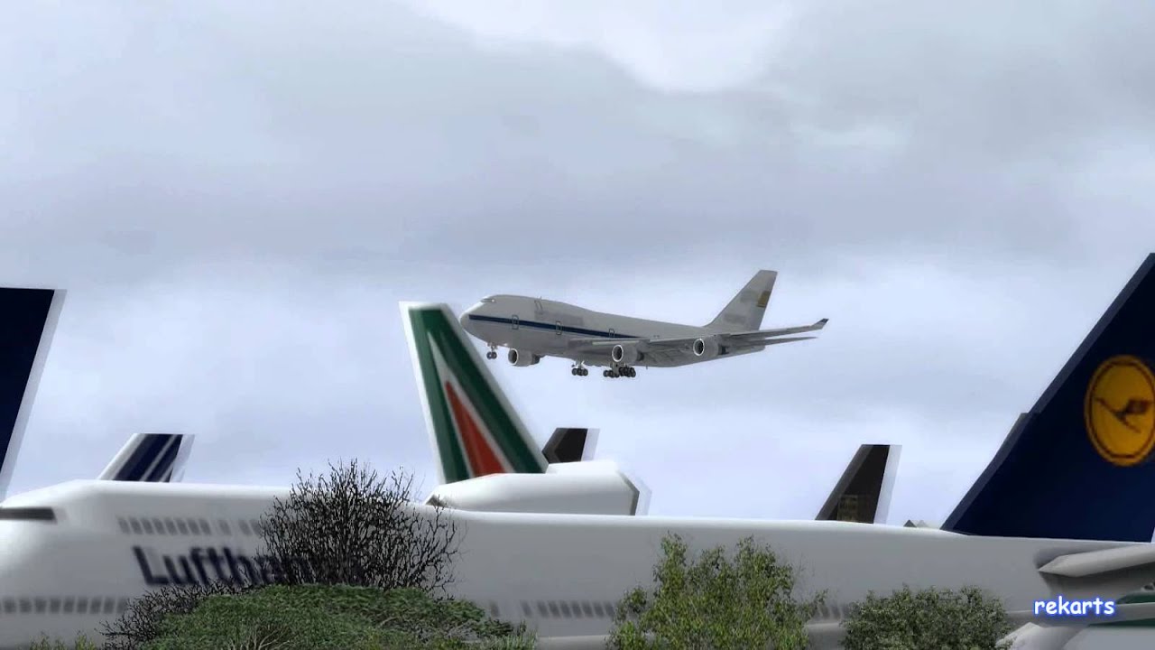 Boeing 747 - Final Flight to the Graveyard | FSX - YouTube