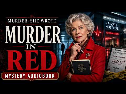 Murder, She Wrote: Murder in Red Audiobook | Jessica Fletcher Medical Mystery & Detective Crime