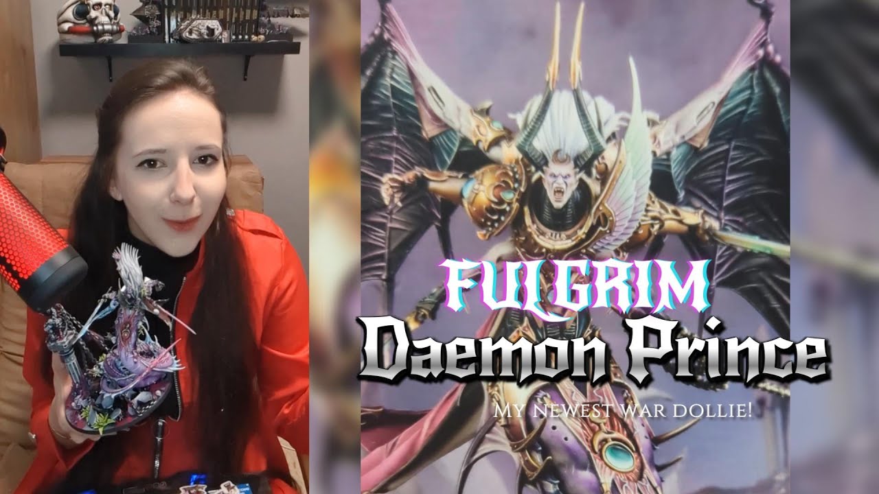 DAEMON FULGRIM | | Warhammer 40k Emperor's Children - YouTube