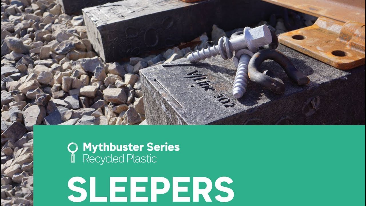 Mythbuster Series - recycled plastic sleepers - YouTube