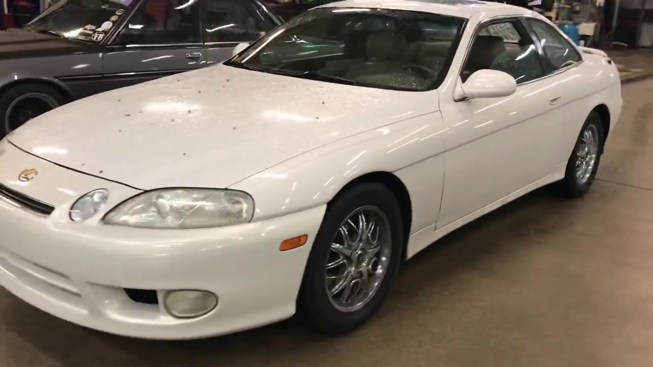 1999 Lexus SC 300 start up and walk around for sale - YouTube