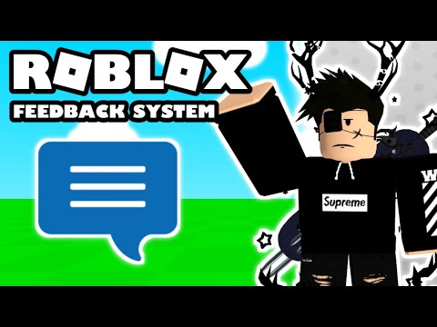 Roblox Studio Model - FEEDBACK/REPORT SYSTEM - YouTube