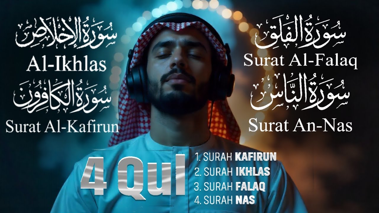 4 Qul That Protect You from Everything 💫 | Powerful Recitation of Four ...