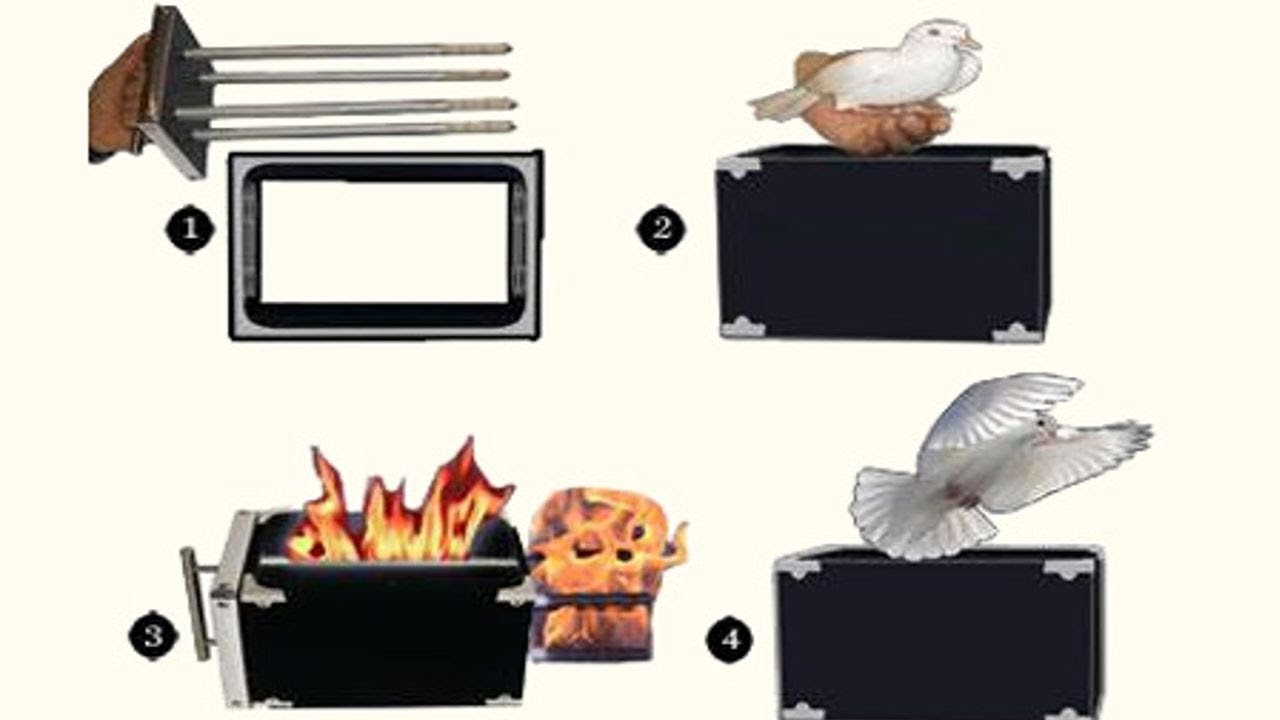 Tora Wonderful Box Fire, Sword and Dove Box by Tora Magic - YouTube