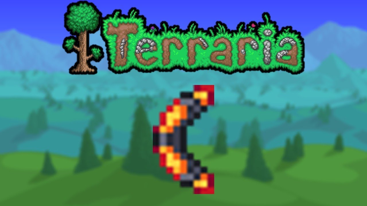 How to Make a Flamarang in Terraria Tutorial (1.4.4.7) - YouTube